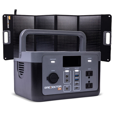 Grid Doctor 300 Solar Generator System + FREE 100W Solar Panel – Last ...